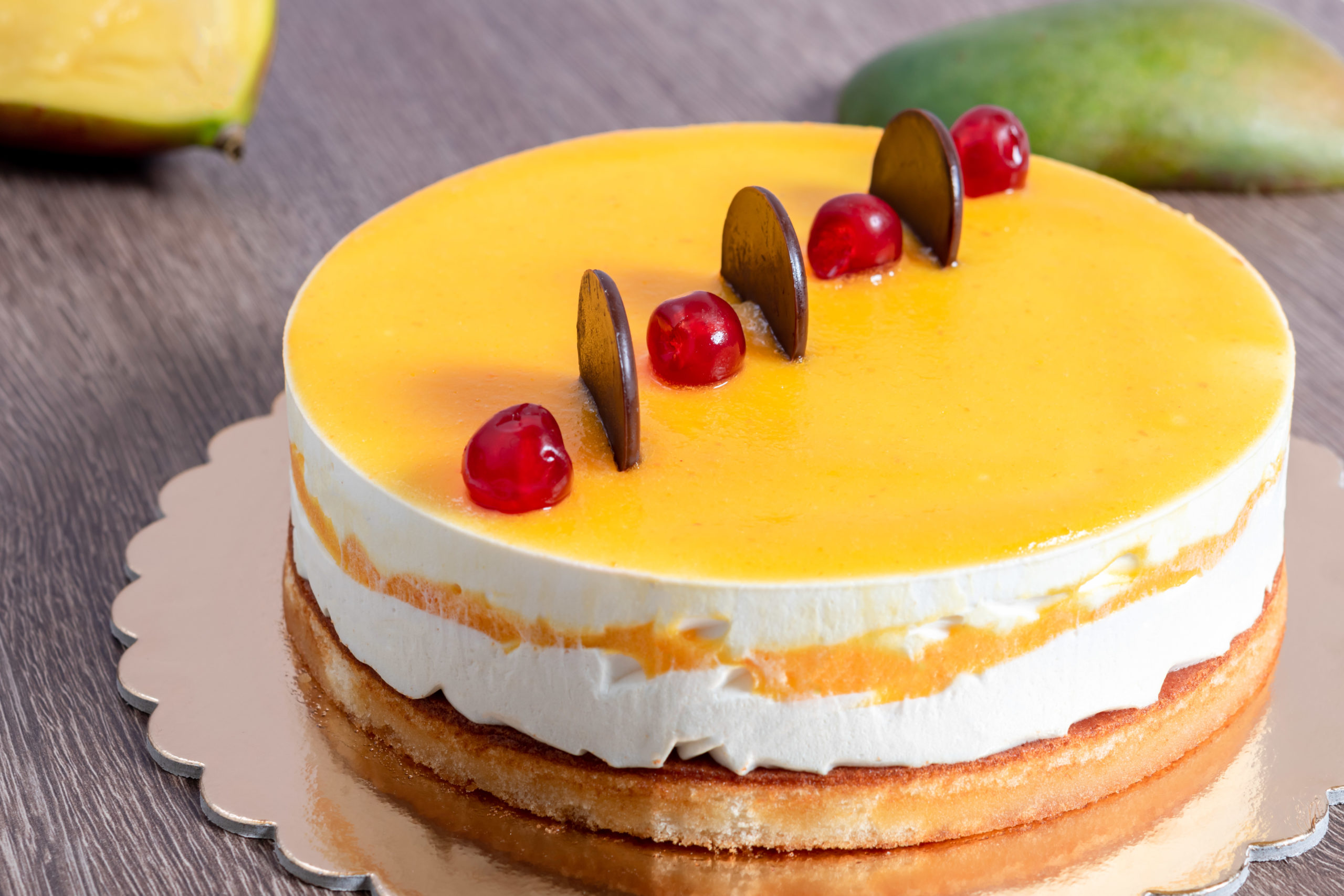 TORTA Mango CheeseCake Semifreddo - IceDream Sesto